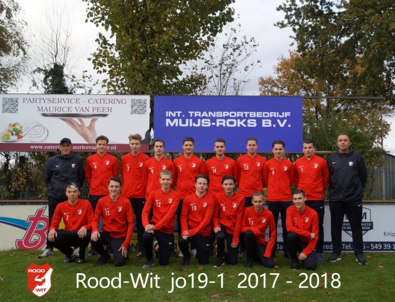 team details - Rood-Wit W JO19-1 - Voetbalclub Rood-Wit W
